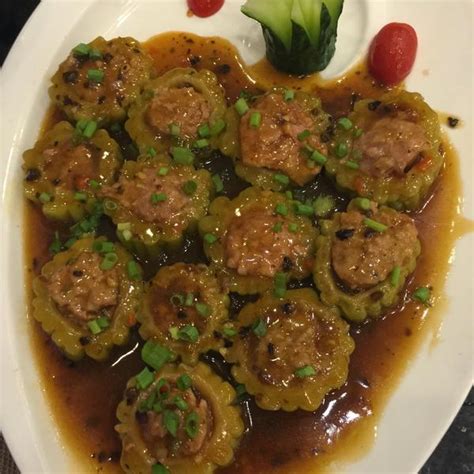 【苦瓜酿肉图片】琦琦mg下厨房