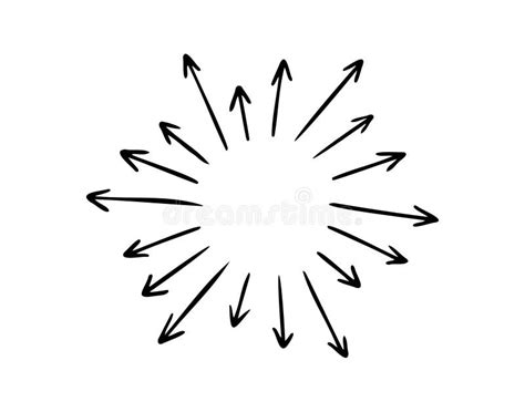 Circle Arrows Inward Stock Illustrations 516 Circle Arrows Inward