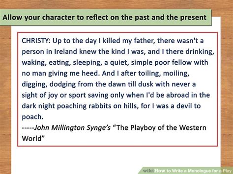 How To Write A Monologue For A Play 14 Steps With Pictures