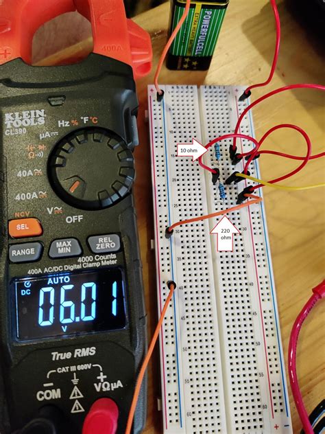 Voltage Drop Resistor Circuit Unexpected Voltage Electrical