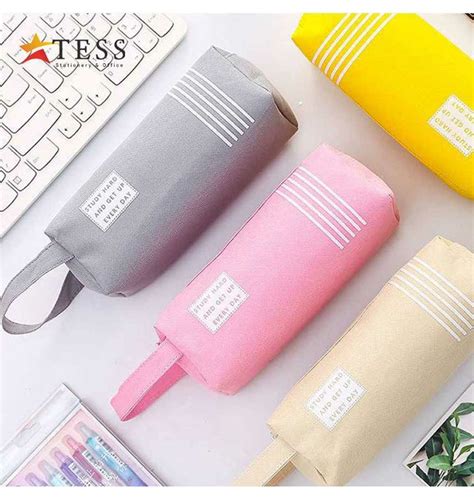 Tess 파스텔 펜파우치 대학생 신학기 문구 강남필통 펜케이스 중학생 고등학생 예쁜 봉제 티몬