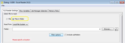 How To Read All Files In One Folder Automatically Knime Analytics Platform Knime Community Forum