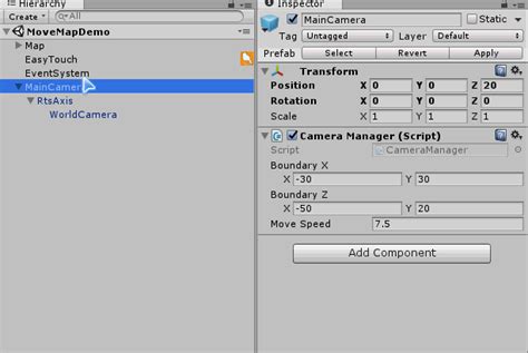 unity3d easytouch滑动屏幕移动相机观看场景 阿里云开发者社区