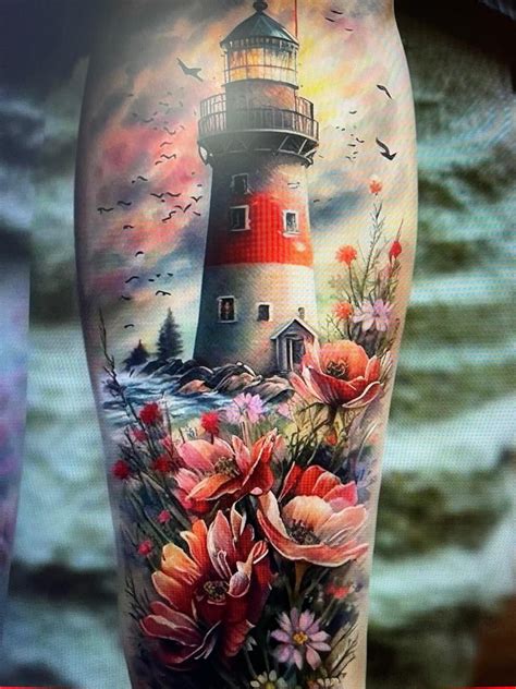 Pin By Melissa Vermilye On Forearm Lighthouse Tattoo Arm Tattoos