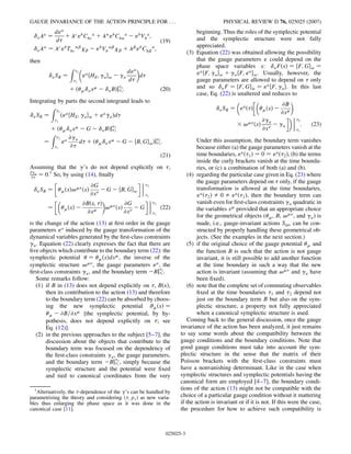 Gauge Invariance Of The Action Principle For Gauge Systems With Noncanonical Symplectic