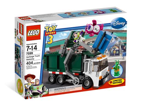 Bricker - Конструктор LEGO 7599 Побег на мусоровозе (Garbage Truck Getaway)