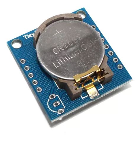 modulo rtc ds1307 relógio p arduino bateria mercadolivre