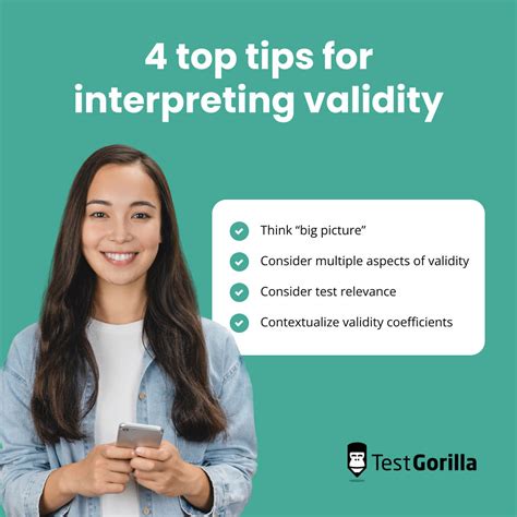 How To Interpret Test Fact Sheets Part 2 Validity Tg