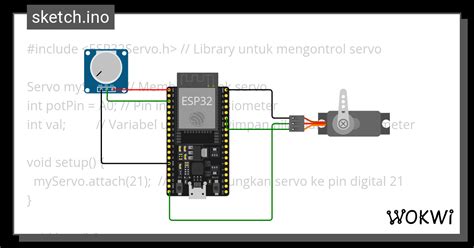 Mini Task 1 Sesi 16 Wokwi Esp32 Stm32 Arduino Simulator
