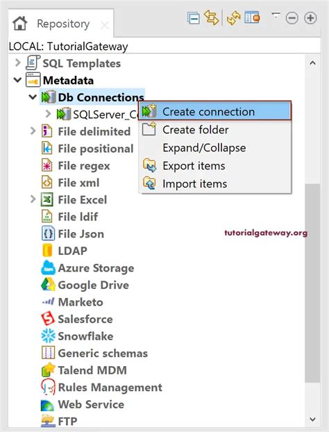Create A Global Context Group In Talend