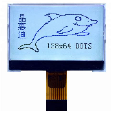2 Inch Small Lcd Display Jhd12864 G486bsw G Gray 128x64