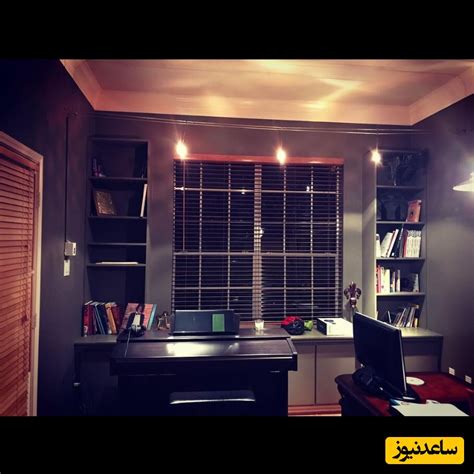 عکس های دکوراسیون فوق جذاب خانه بنیامین بهادری و زن دومش