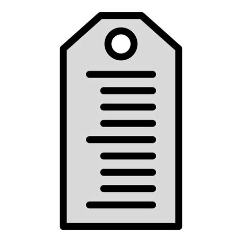 Étiquette De Code à Barres Icône Contour Vecteur étiquette De Code Qr Scanner Couleur Plate