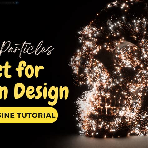 creating stunning motion design effects using niagara particles in