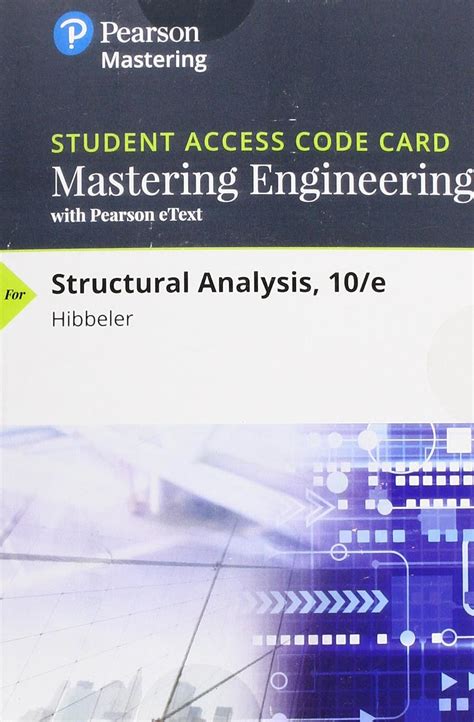 Structural Analysis With Pearson Etext Mastering Engineering Hibbeler Russell C Amazon