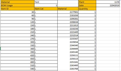 SAP GUI Scripting BOM Creation SAP Community