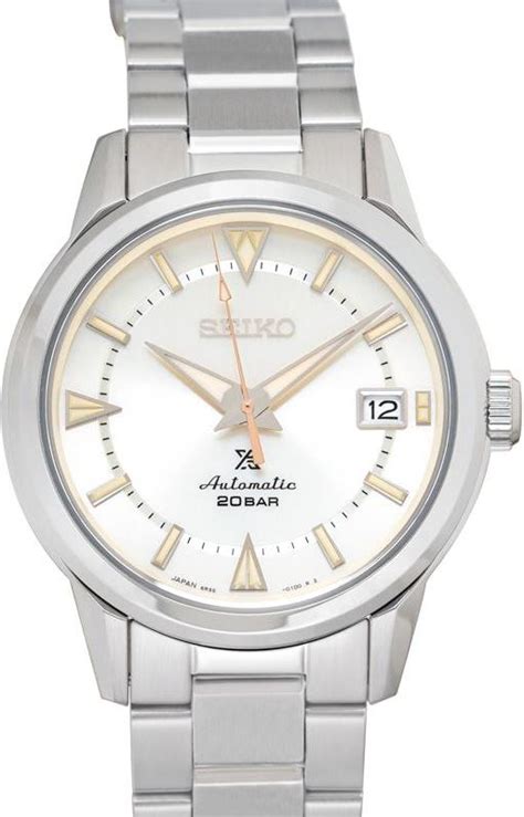 Seiko Prospex Automatic Beige Dial Stainless Steel SBDC145 - Zegarki ...
