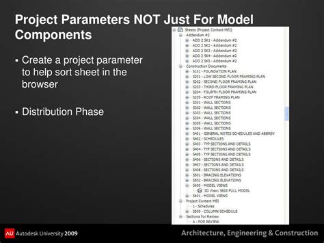 Ppt Using Shared Parameters In Autodesk Revit Structure Powerpoint Presentation Id3231891