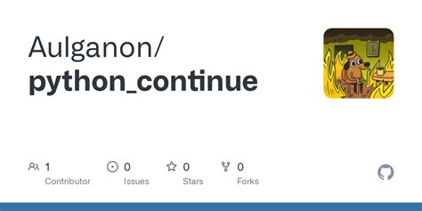 github aulganon python continue