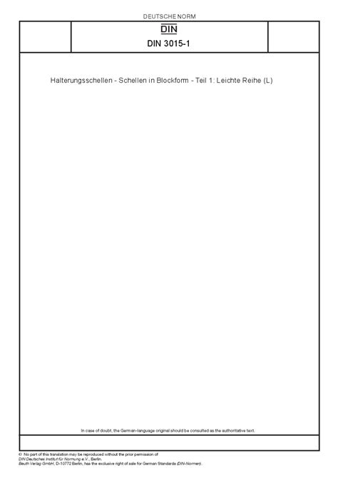 DIN 3015-1