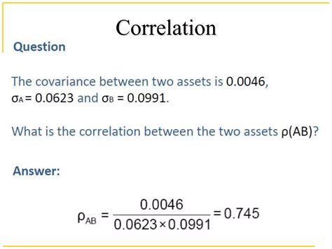 Covariance And Correlation Ppt