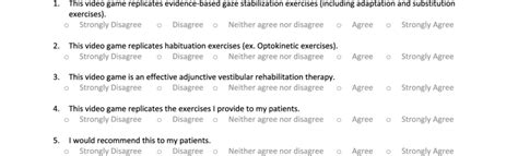 virtual reality video game validation survey download scientific diagram