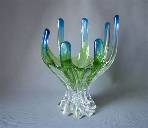Сеа Швеция 60е Стекло Скульптура Ваза