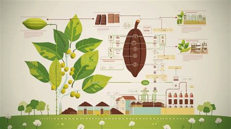 Free Cocoa Production Infographic Image Download At StockCake