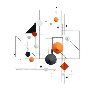 Abstract Geometric Shapes Geometric Mosaic Crystal PNG Transparent