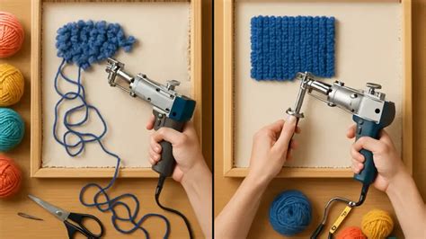 Learn Rug Tufting With Kramis Professional Tufting Tutorial