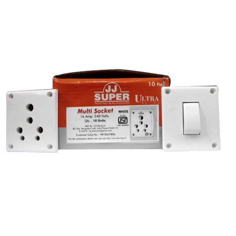 Pin Multi Socket At Best Price In Delhi J J Electrical Corporation