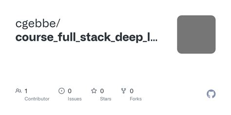 Github Cgebbecoursefullstackdeeplearning