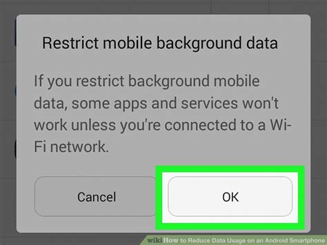Ways To Reduce Data Usage On An Android Smartphone WikiHow