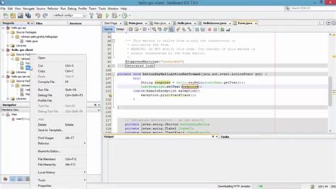 Tutorial Aplikasi Client Server Dengan Metode Rmi Di Java Youtube
