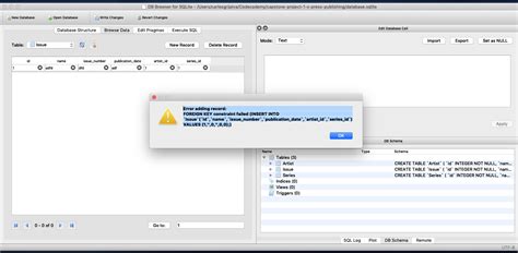 Getting A Foreign Key Constraint Failed Issue · Issue 1638