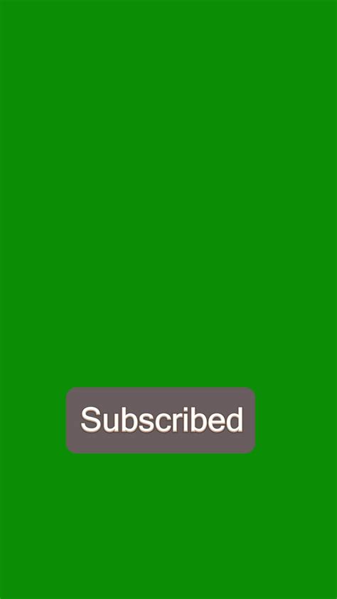 Mouse Clicking A Subscribe Button Animated Subscribe Button On Green
