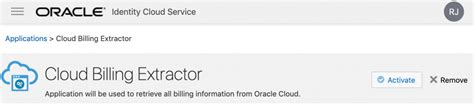Creating Read Only Account For Rest Billing Access On Oracle Cloud