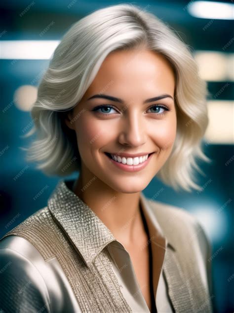 premium photo close up of person wearing suit and smiling at the camera