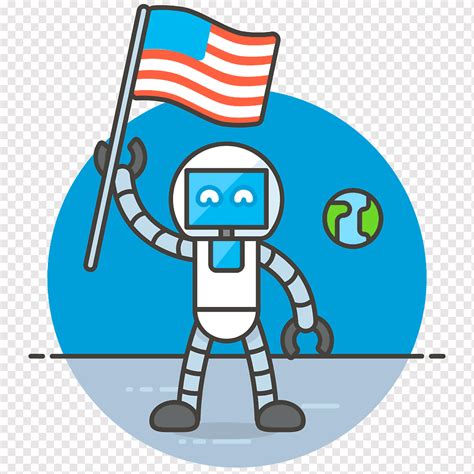 Astronaut Robot Illustration Png Pngwing