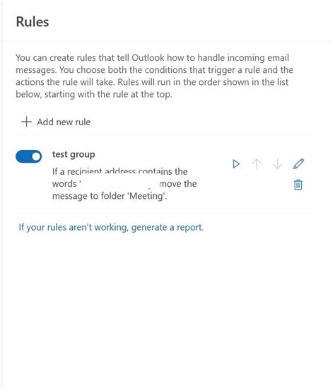 Outlook Rules Move Email To Specific Folder If Group Mailbox Is In To