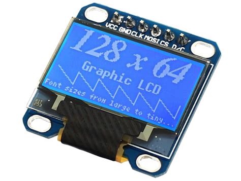 display oled 0 96 spi 128x64 branco para arduino usinainfo