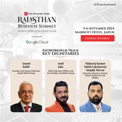 Anand Rathi Group On Linkedin Etrajasthansummit