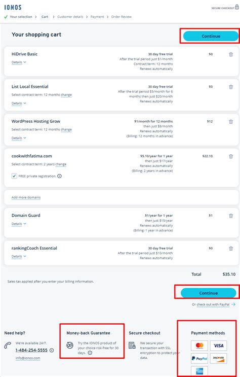 Order Hosting From Ionos 1 Simple Steps By Step Guide