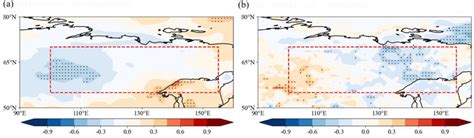 A Correlation Between Jja Surface Air Temperature And Djf − 1 Nta Sst Download Scientific