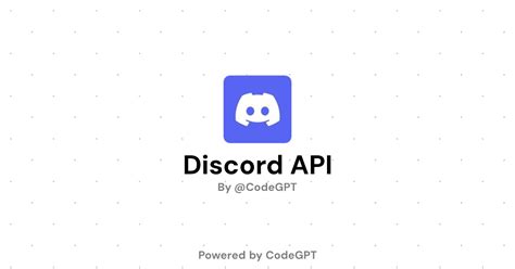 discord api codegpt