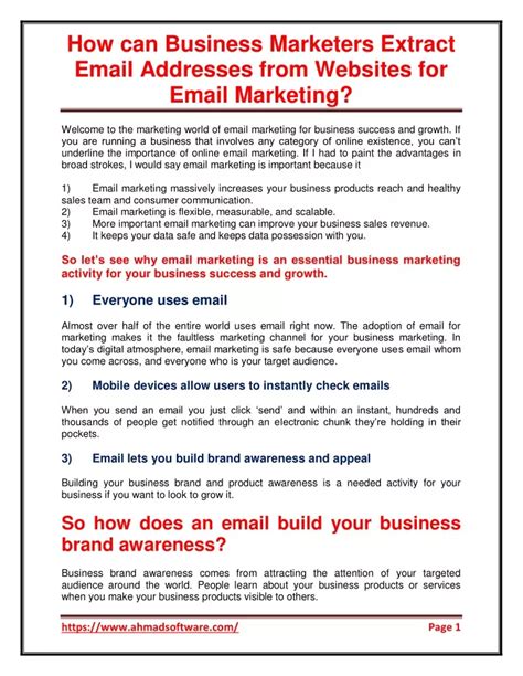 Ppt How Can I Extract Email Addresses From Websites In 2020 Powerpoint Presentation Id 9925954