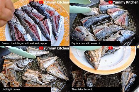 Ginataang Puso Ng Saging Sa Tulingan Banana Heart And Mackerel Yummy Kitchen