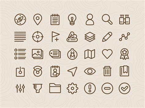 Geocaching IOS Icons By Nick Botner Icon Design Logo Design Web Icons Geocaching Ios Icon