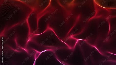 Abstract Gradient Waves Background Animation Digital Waves Made Of