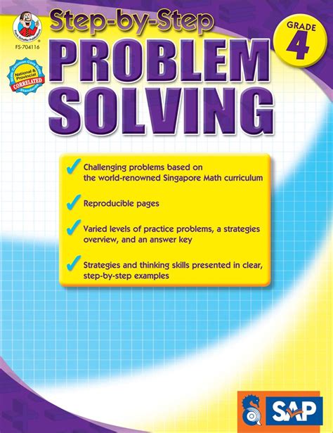 Step By Step Problem Solving Grade 4 Wondersaurus